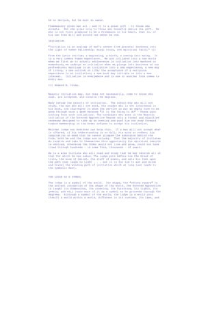 Freemasonry 182 introduction to freemasonry - ea | PDF