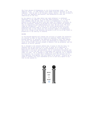 Freemasonry 182 introduction to freemasonry - ea | PDF