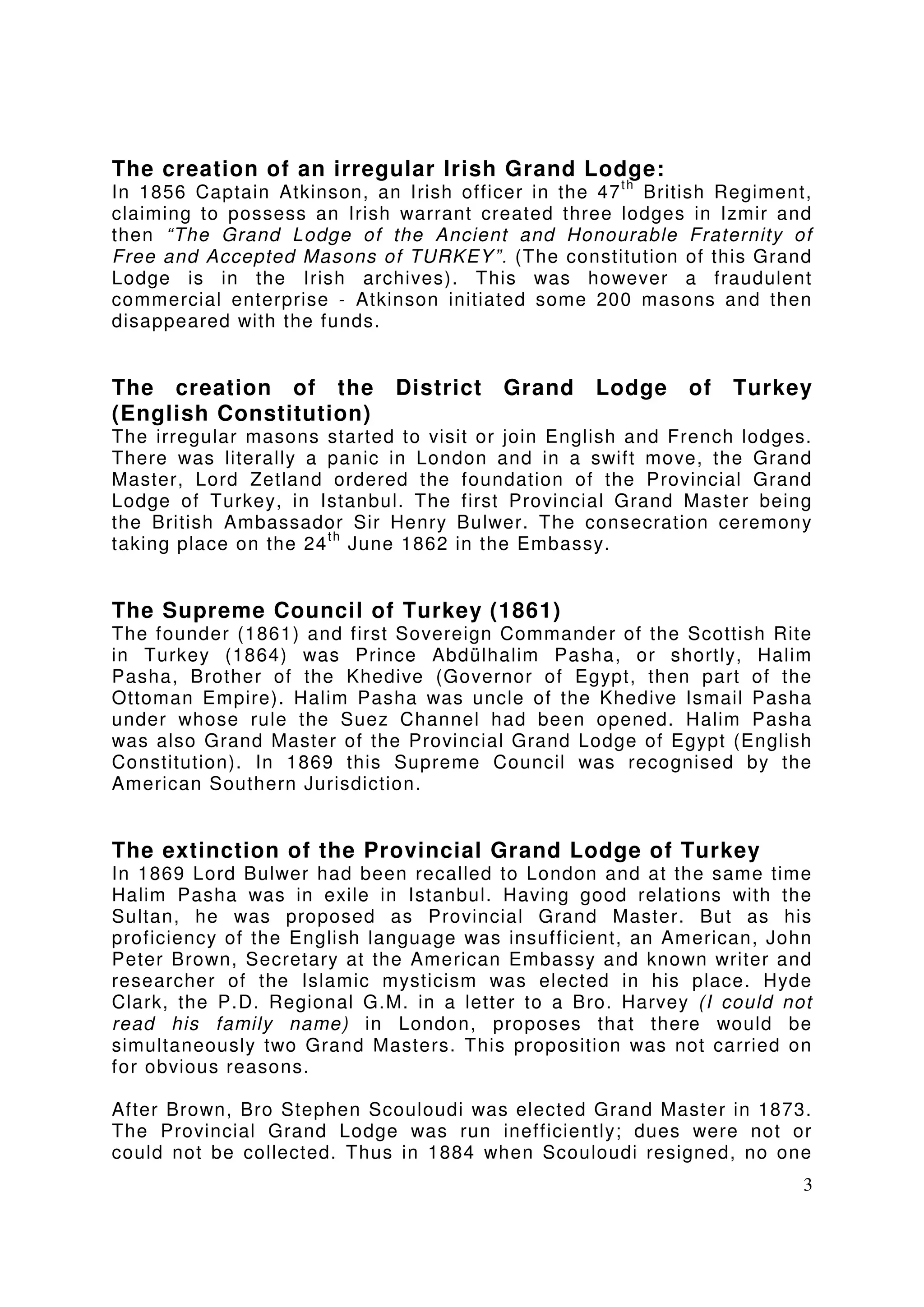 Freemasonry 196 the history of freemasonry in turkey | PDF | Sikhism ...