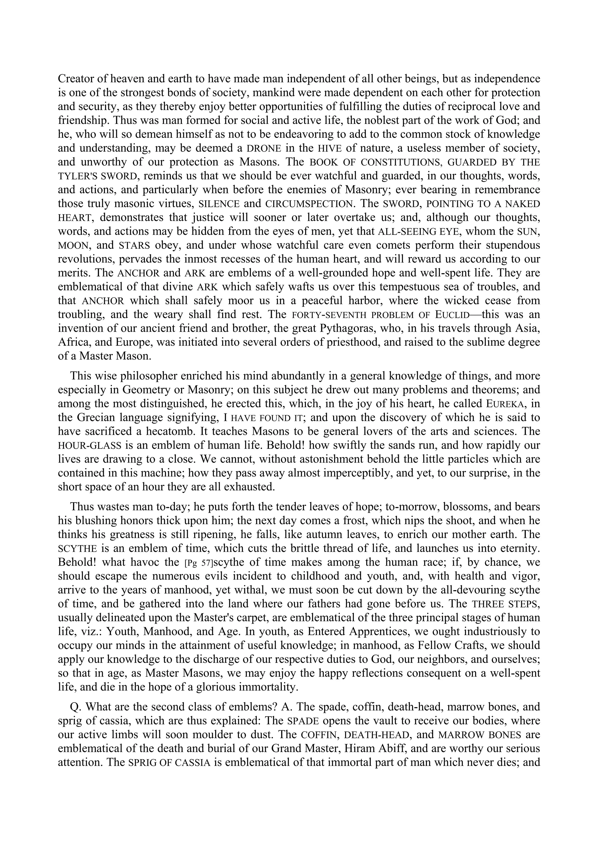 Freemasonry 249 the mysteries of freemasonry - capt. william morgan ...