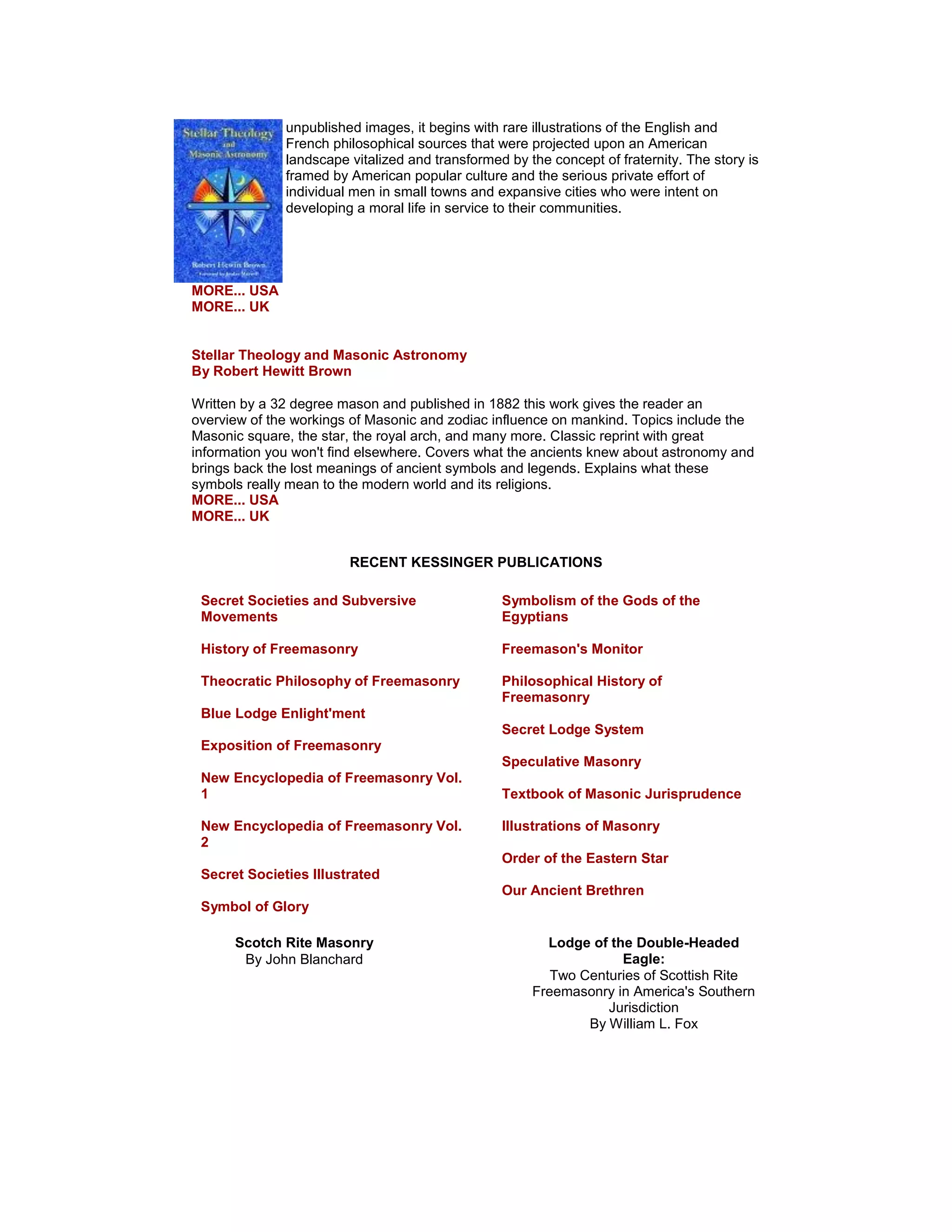 Freemasonry 252 masonic books | PDF