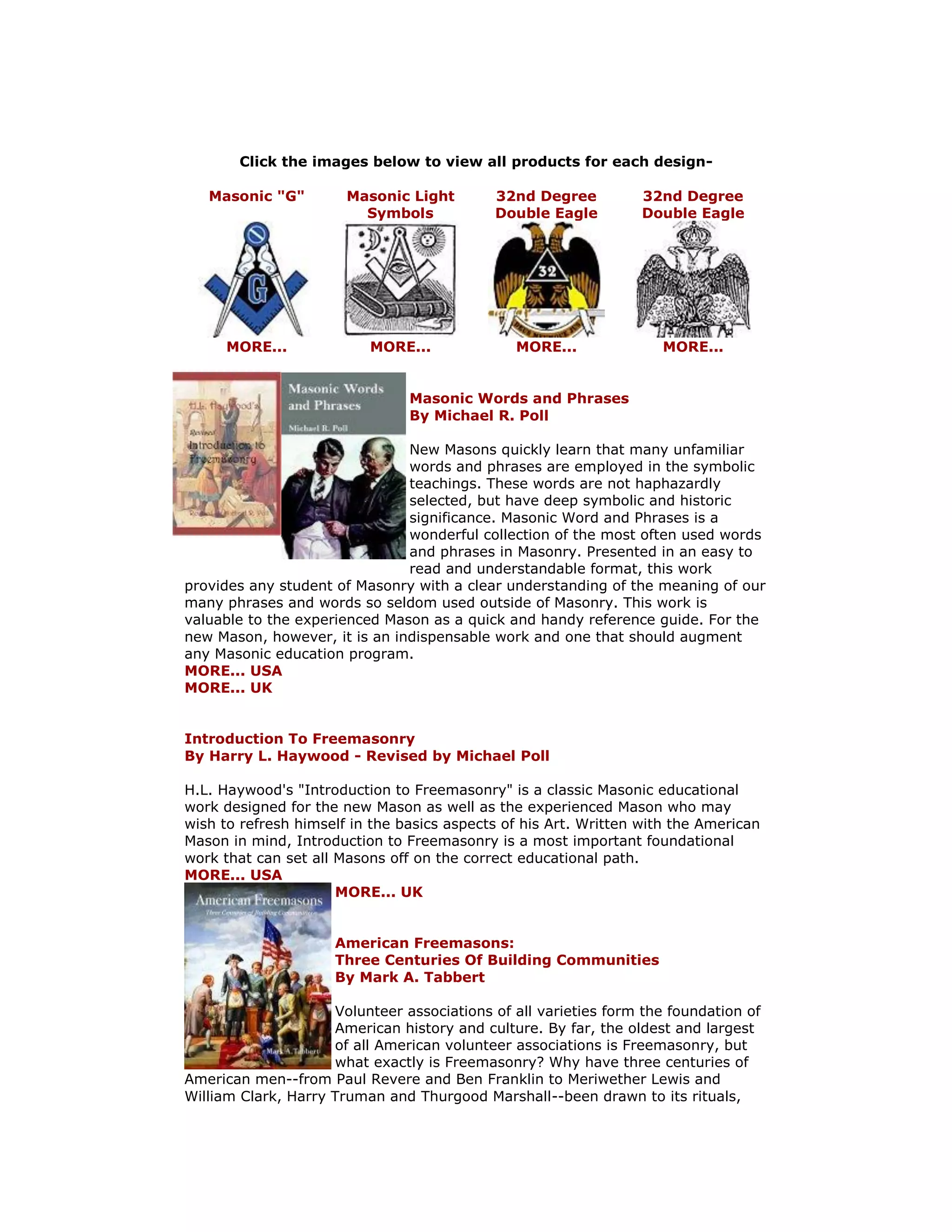 Freemasonry 252 masonic books | PDF