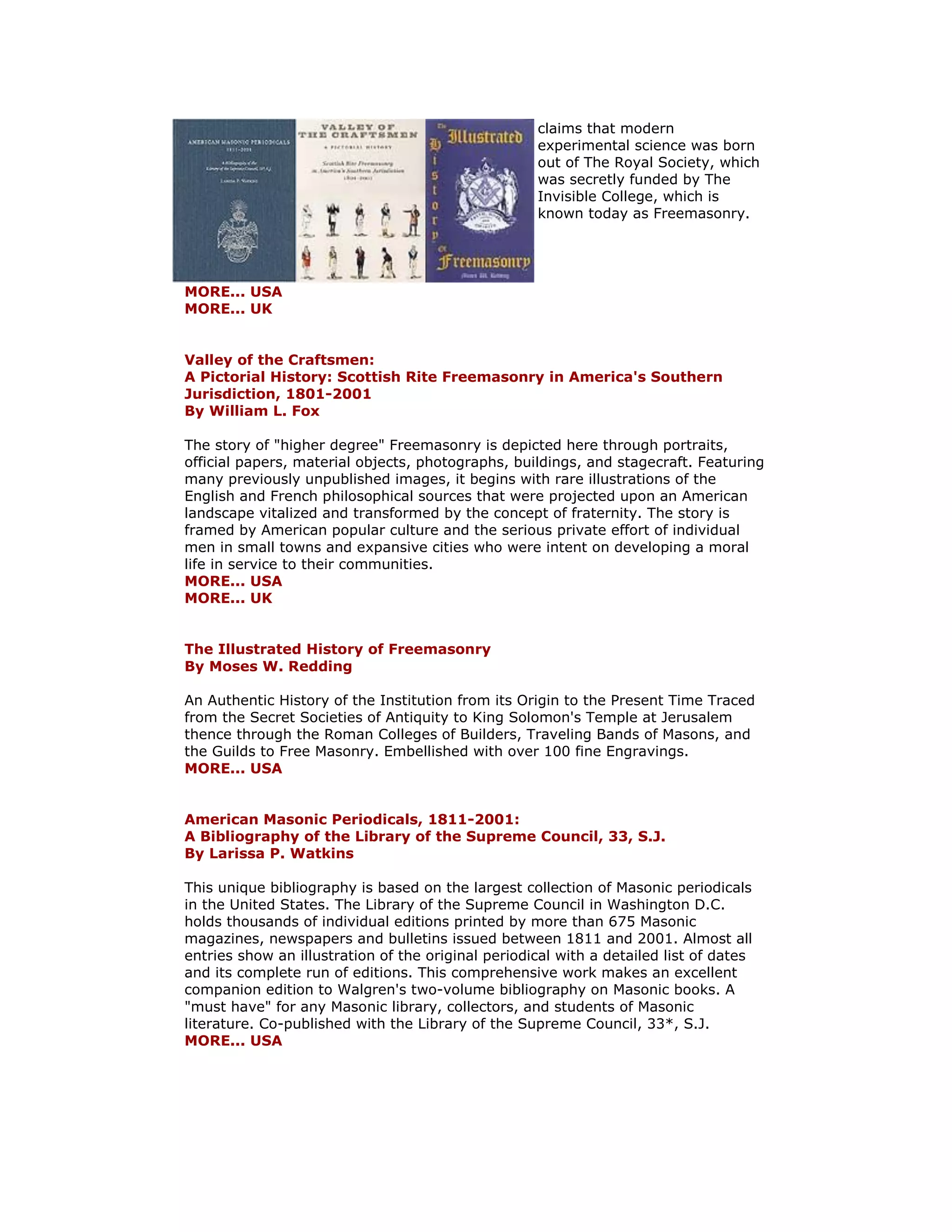 Freemasonry 252 masonic books | PDF