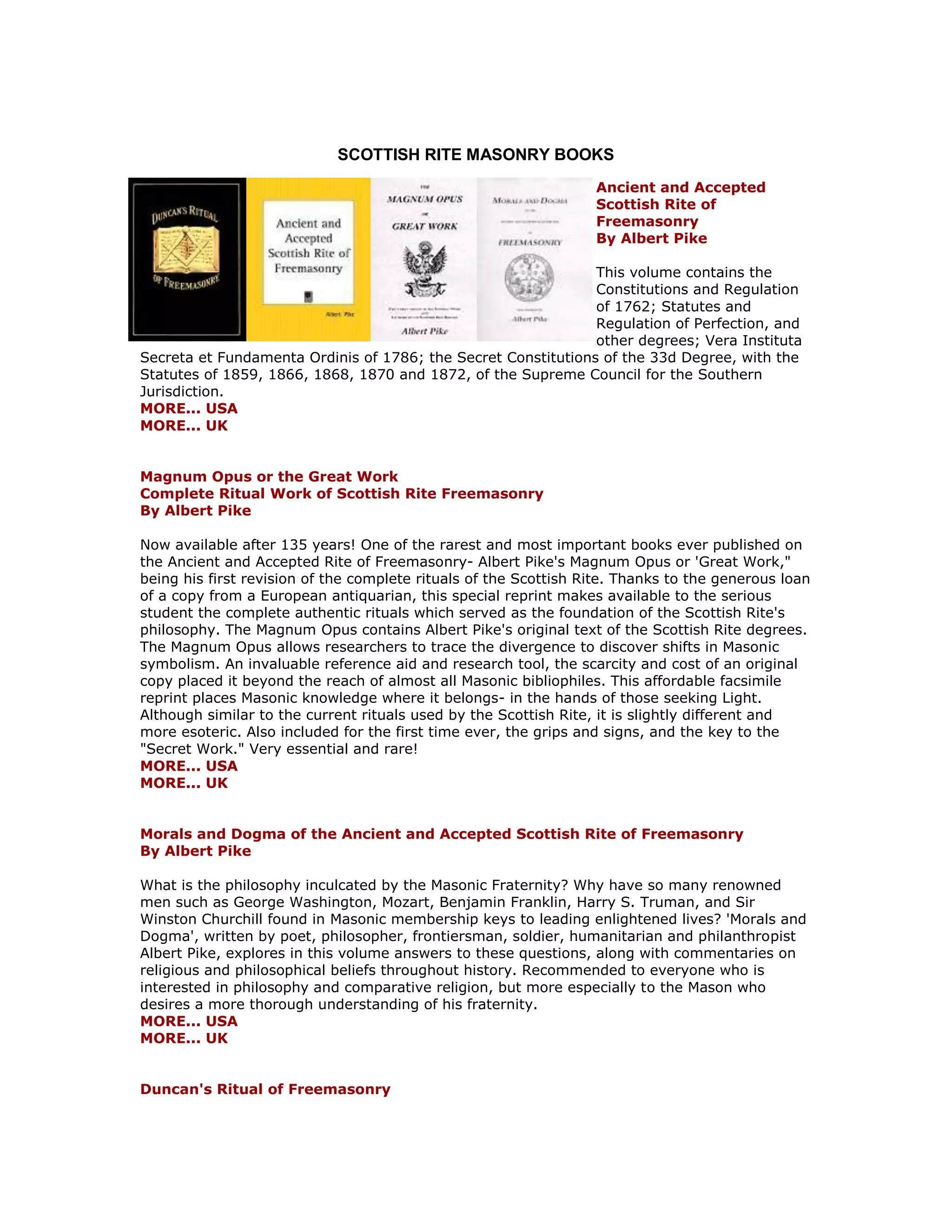 Freemasonry 252 masonic books | PDF