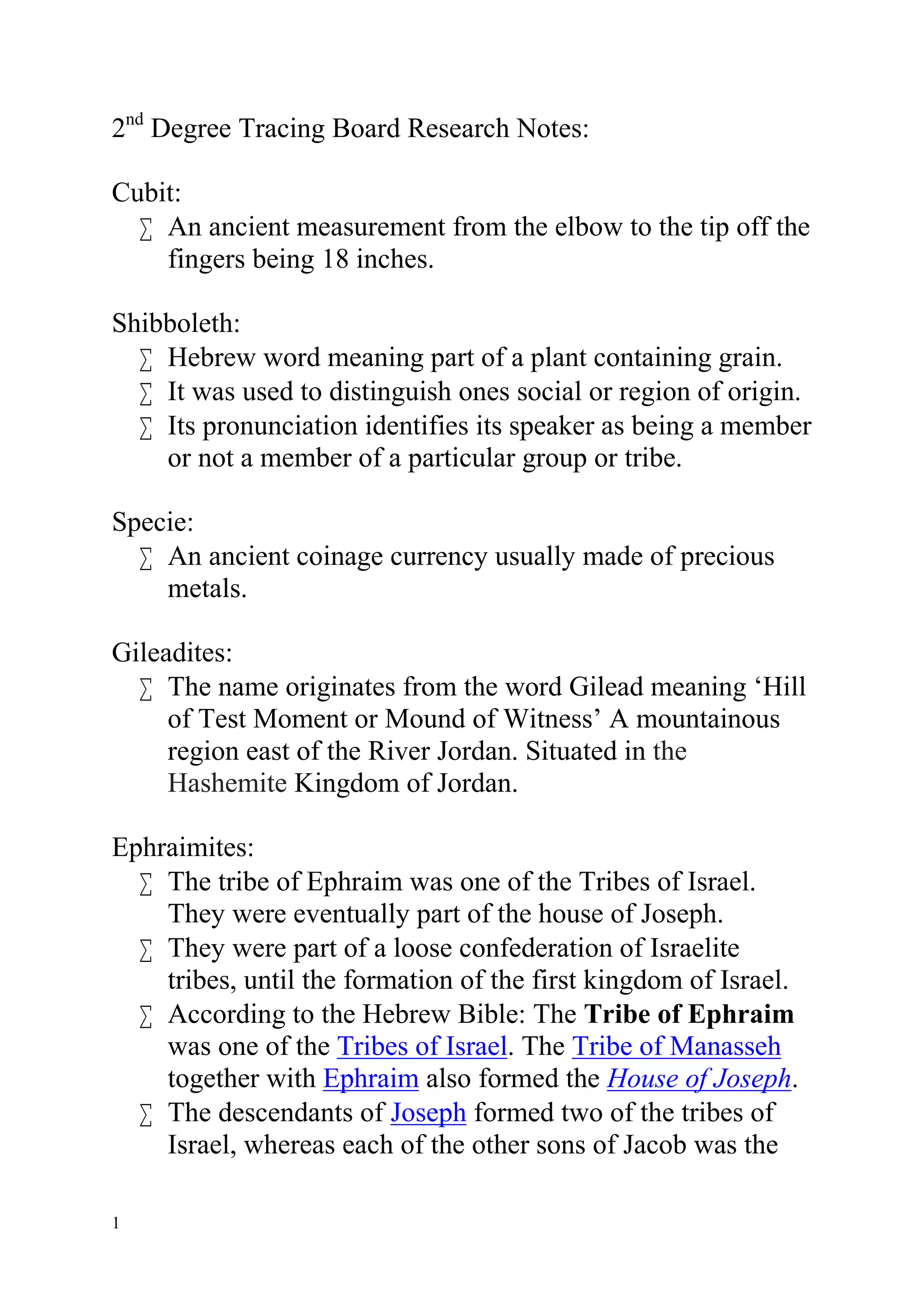 Freemasonry 258 second degree tracing board research file | PDF