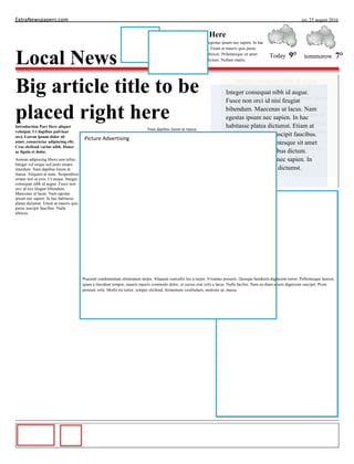 Free microsoft word template 6 extra newspapers.com (.doc) | DOC