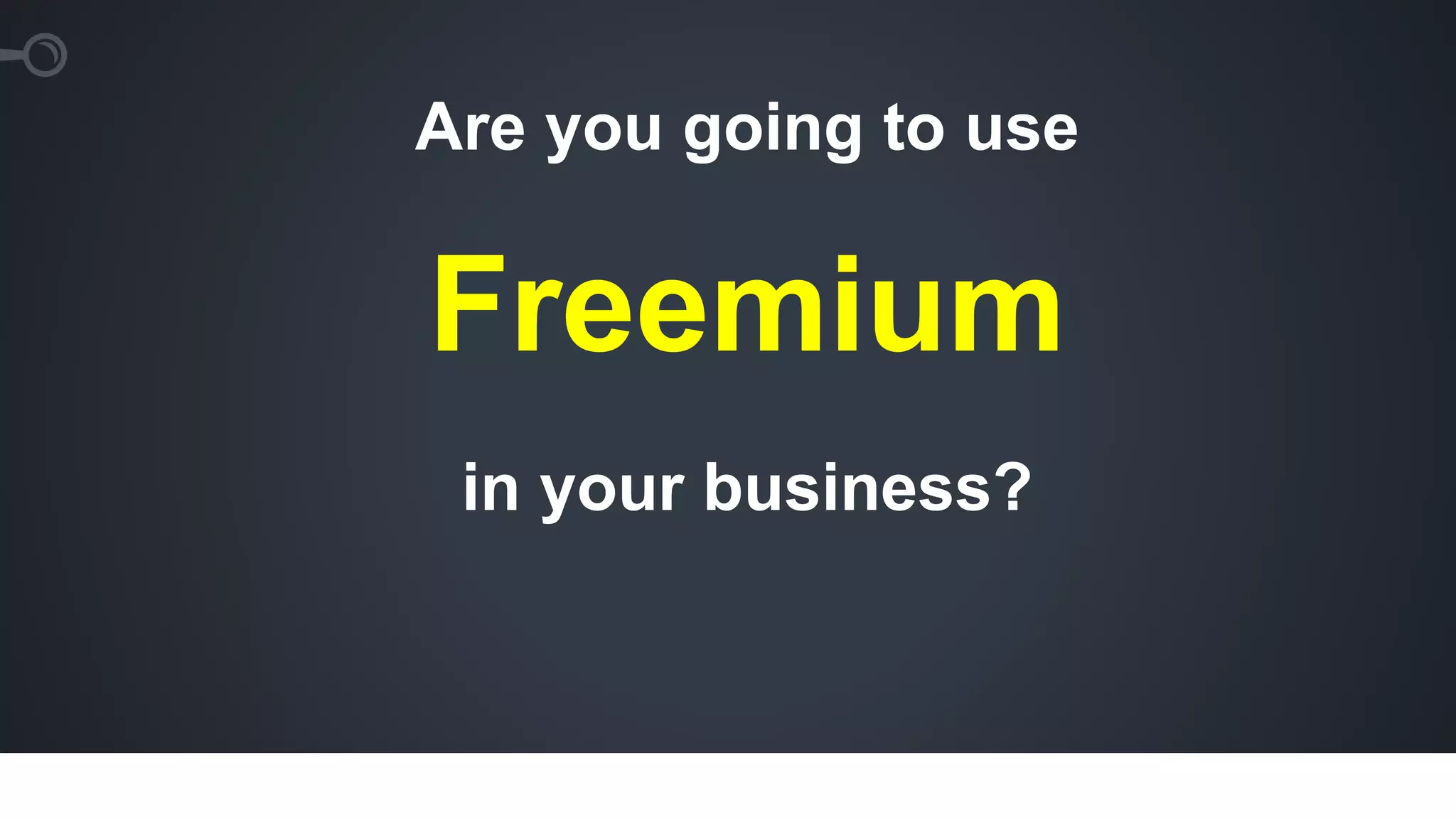 Freemium | PPT