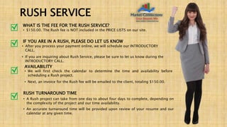 Resume writing services prices and process | PPT