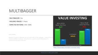 FREE Agriculture Multibagger India Value Stock 2020 | PPT