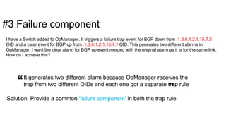 [Free OpManager training] Part 4- Network fault-management & IT automation | PPT