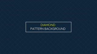Free Pattern Backgrounds you can create on your own in PowerPoint | PDF ...