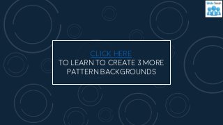 Free Pattern Backgrounds you can create on your own in PowerPoint | PDF ...