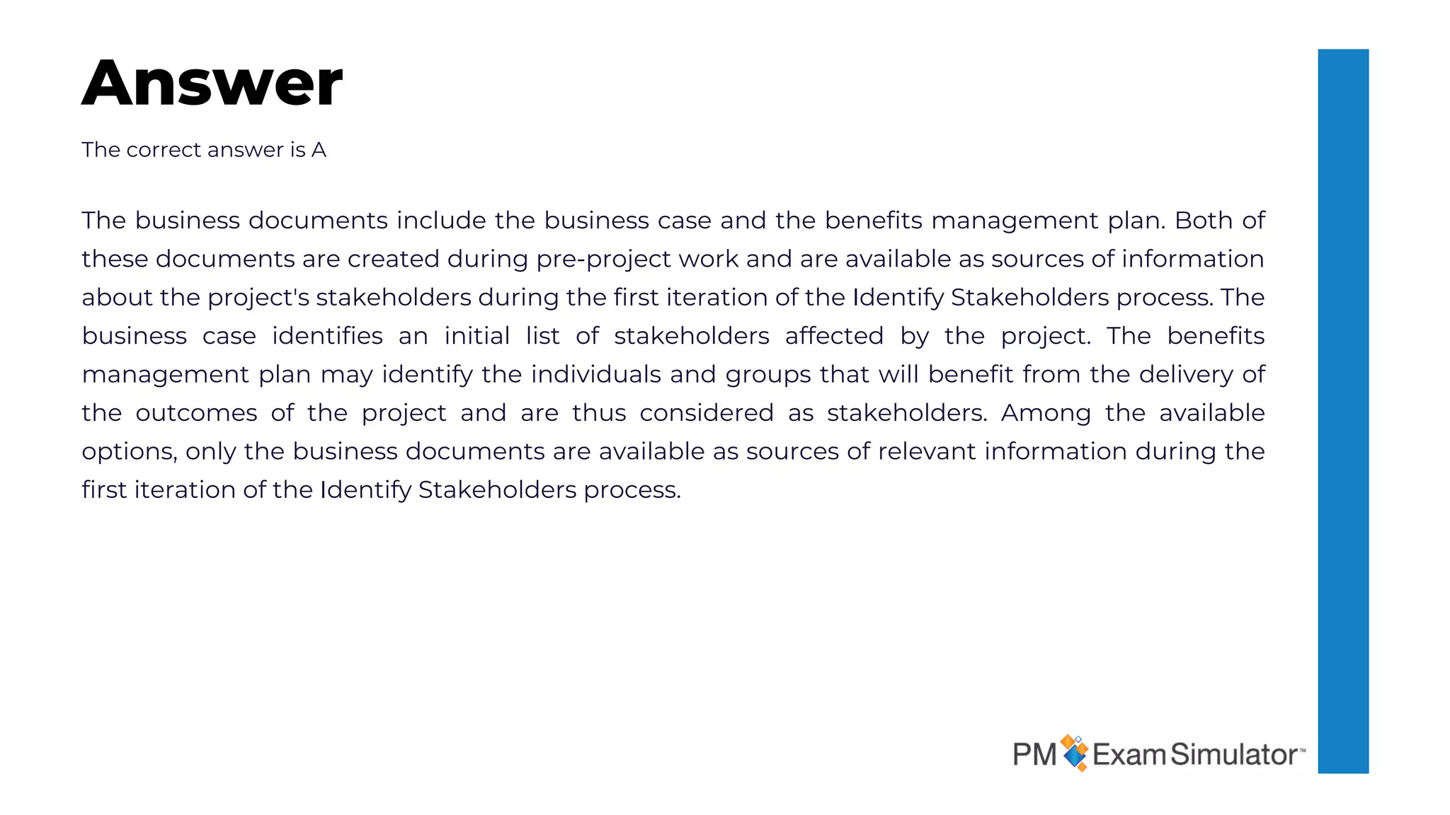 Free PMP Sample Q & A | PPT