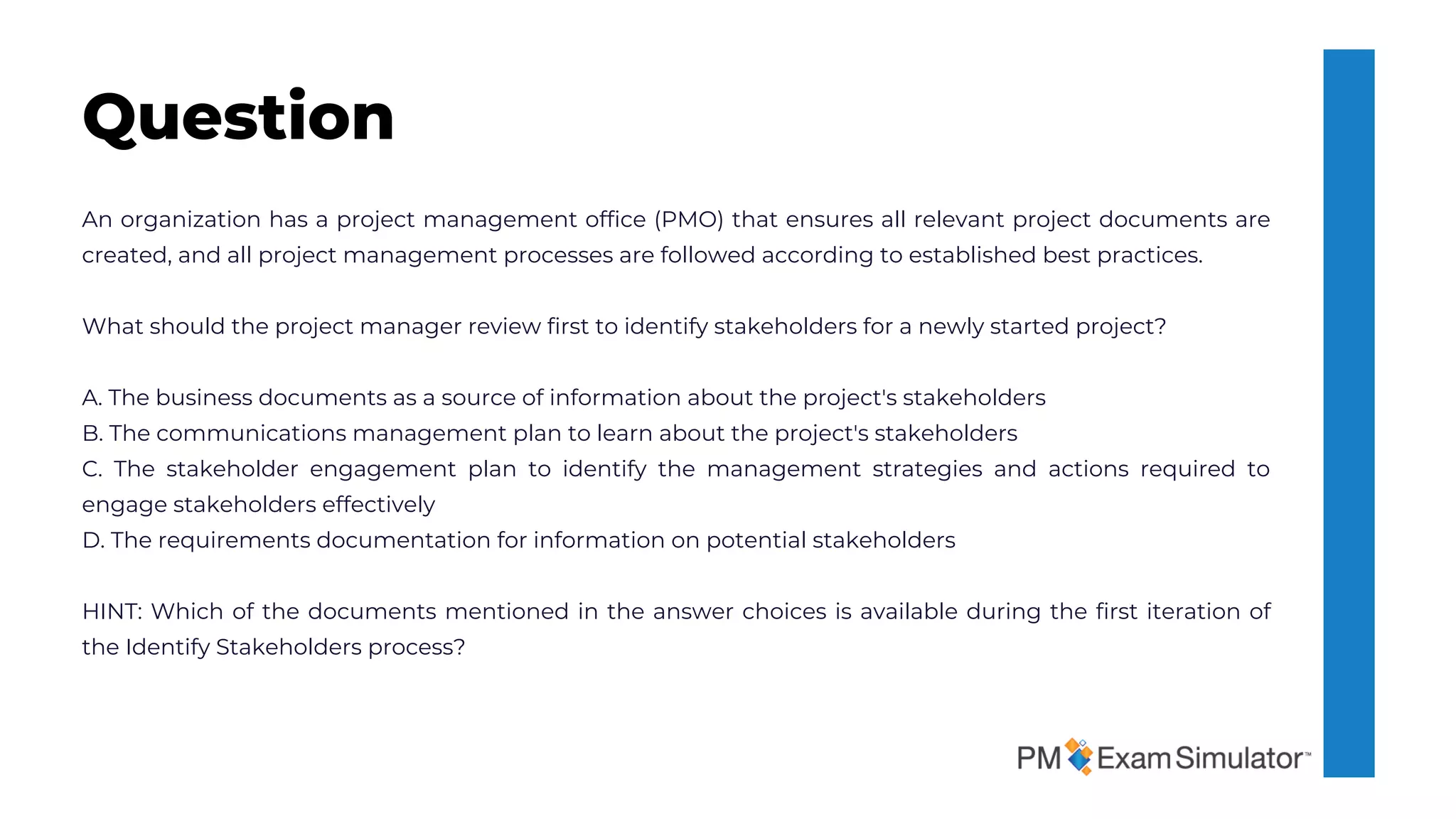 Free PMP Sample Q & A | PPT