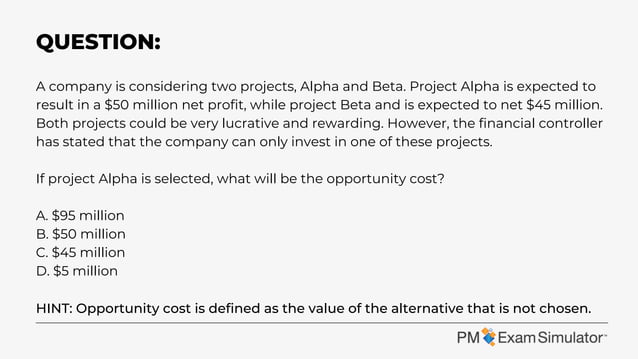 Free pmp exam sample question | PDF