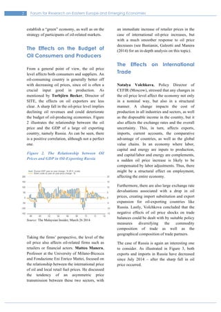 Changes in Oil Price and Economic Impacts | PDF