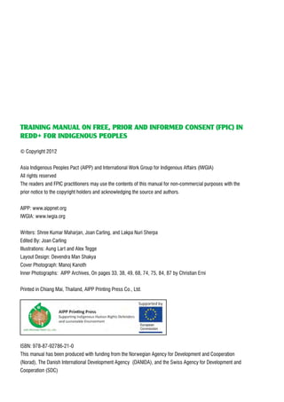 Free, prior and informed consent (fpic) in redd | PDF