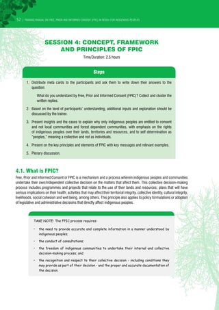 Free, prior and informed consent (fpic) in redd | PDF