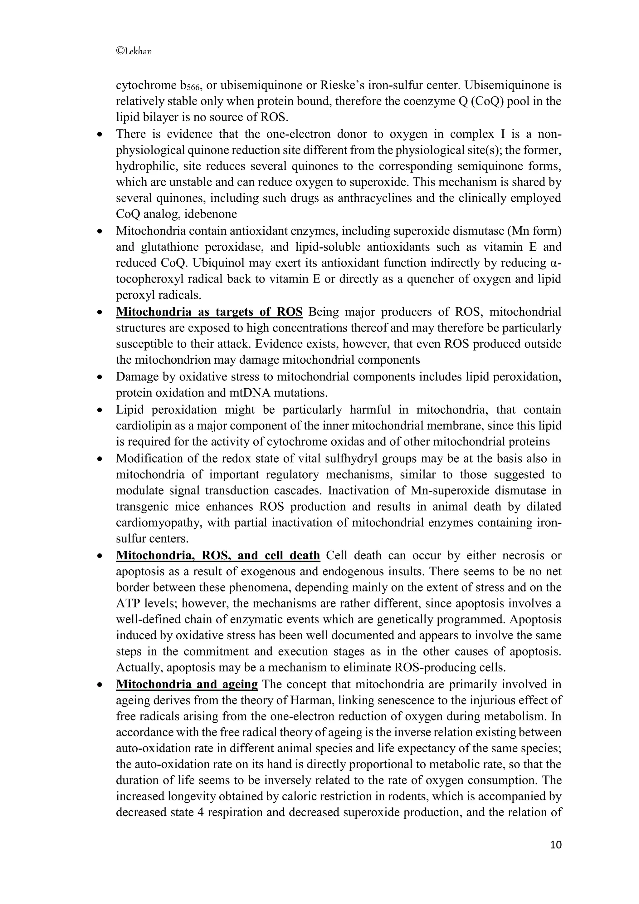 Free radicals | DOCX