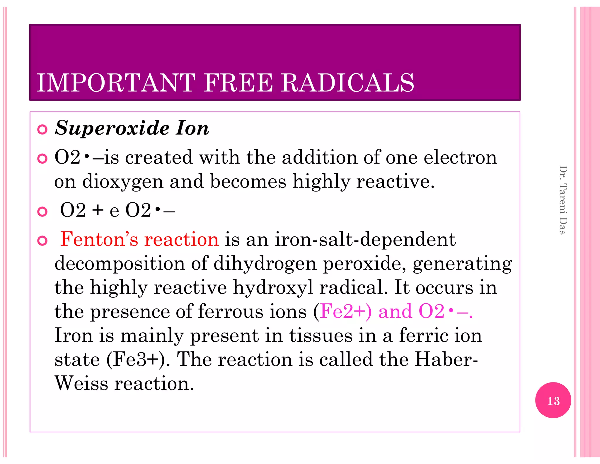 FREE RADICAL CELL INJURY PPT BY Dr. Tareni Das.pdf