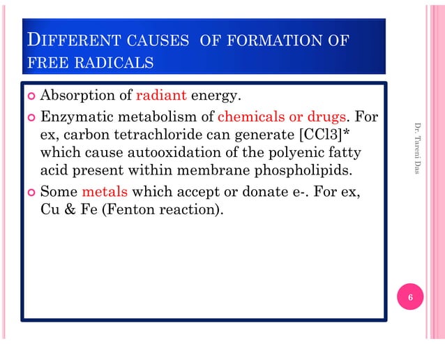 FREE RADICAL CELL INJURY PPT BY Dr. Tareni Das.pdf