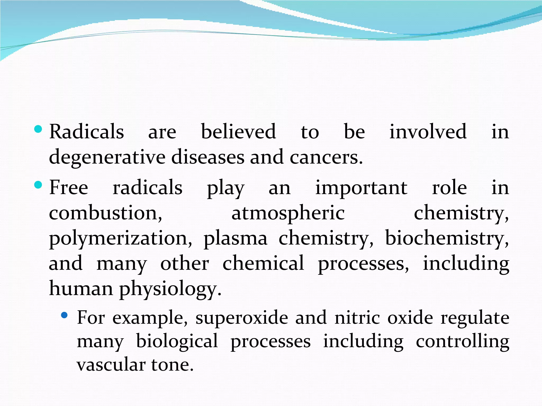Free radicals | PPT