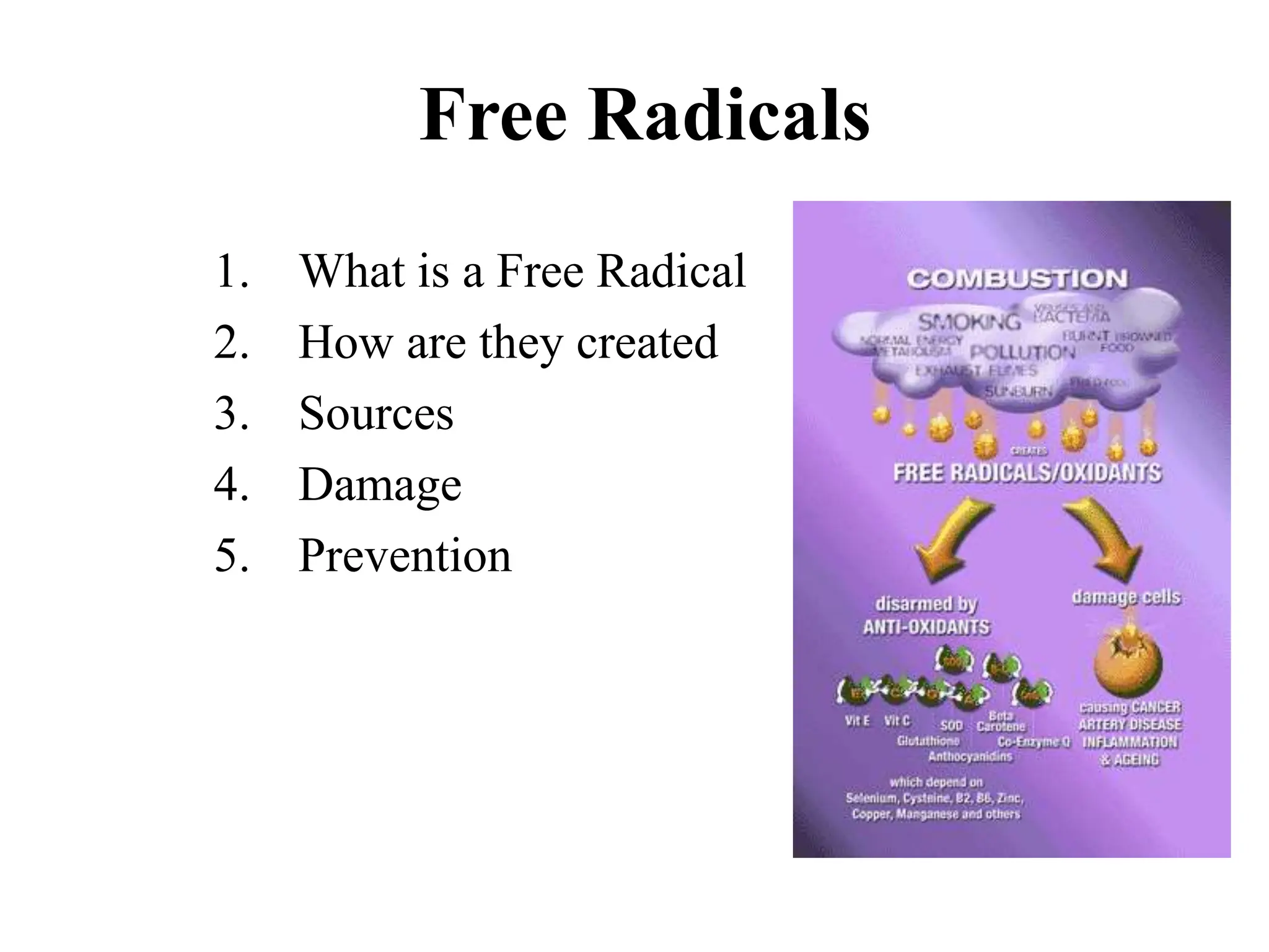 Free Radicals CHEMISTRY presentation ppt | PPT