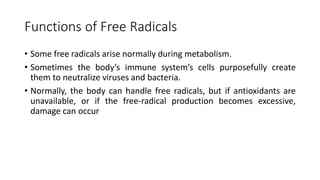 Free radicals.pdffutkfkuftfgfghfvjmgcmgchfc | PDF
