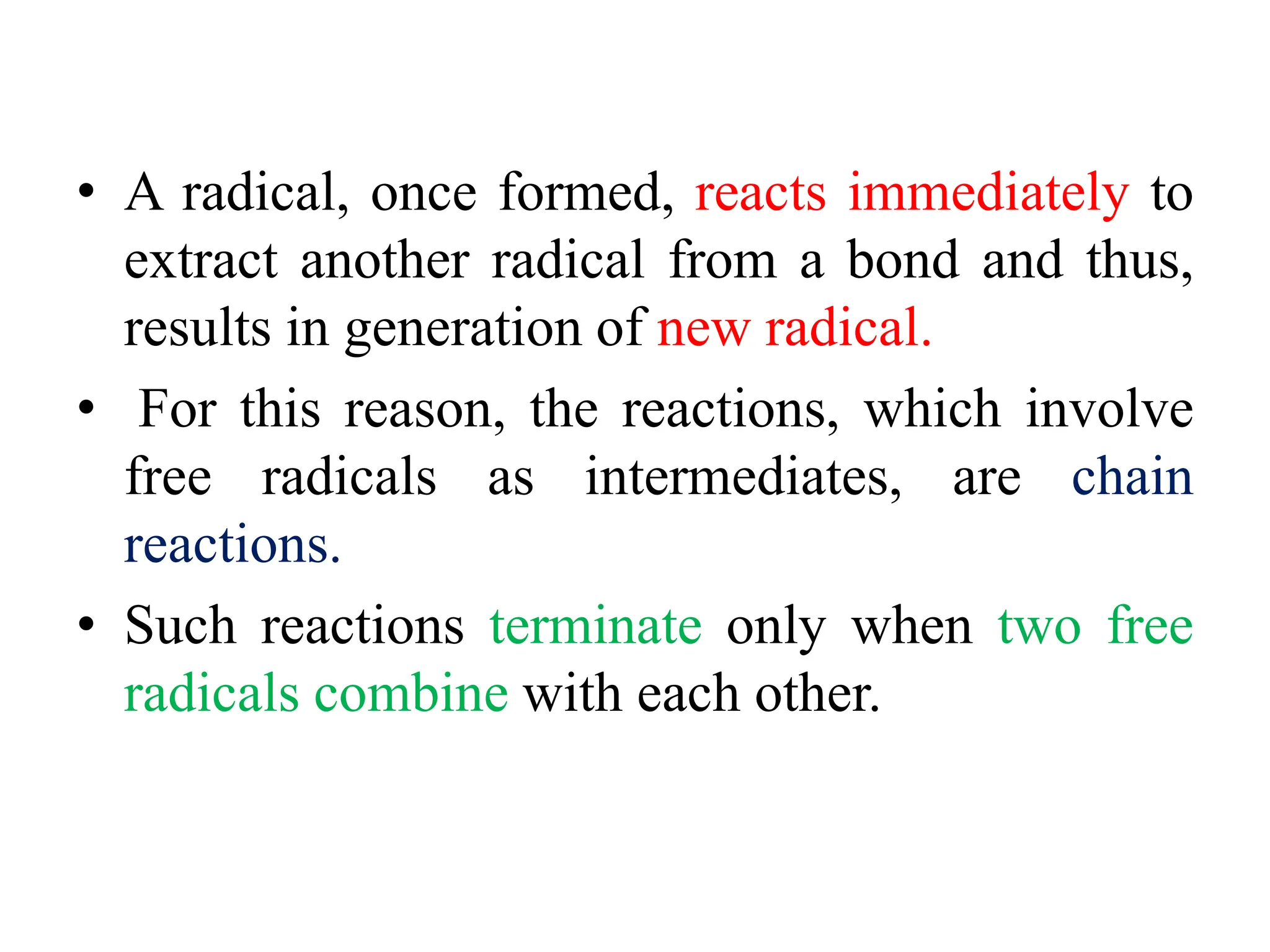 Free Radicals stability and detection.PPT