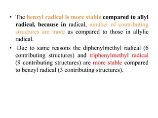 Free Radicals stability and detection.PPT