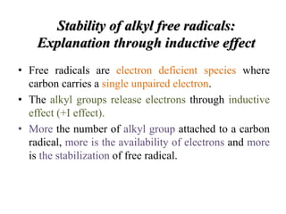 Free Radicals stability and detection.PPT