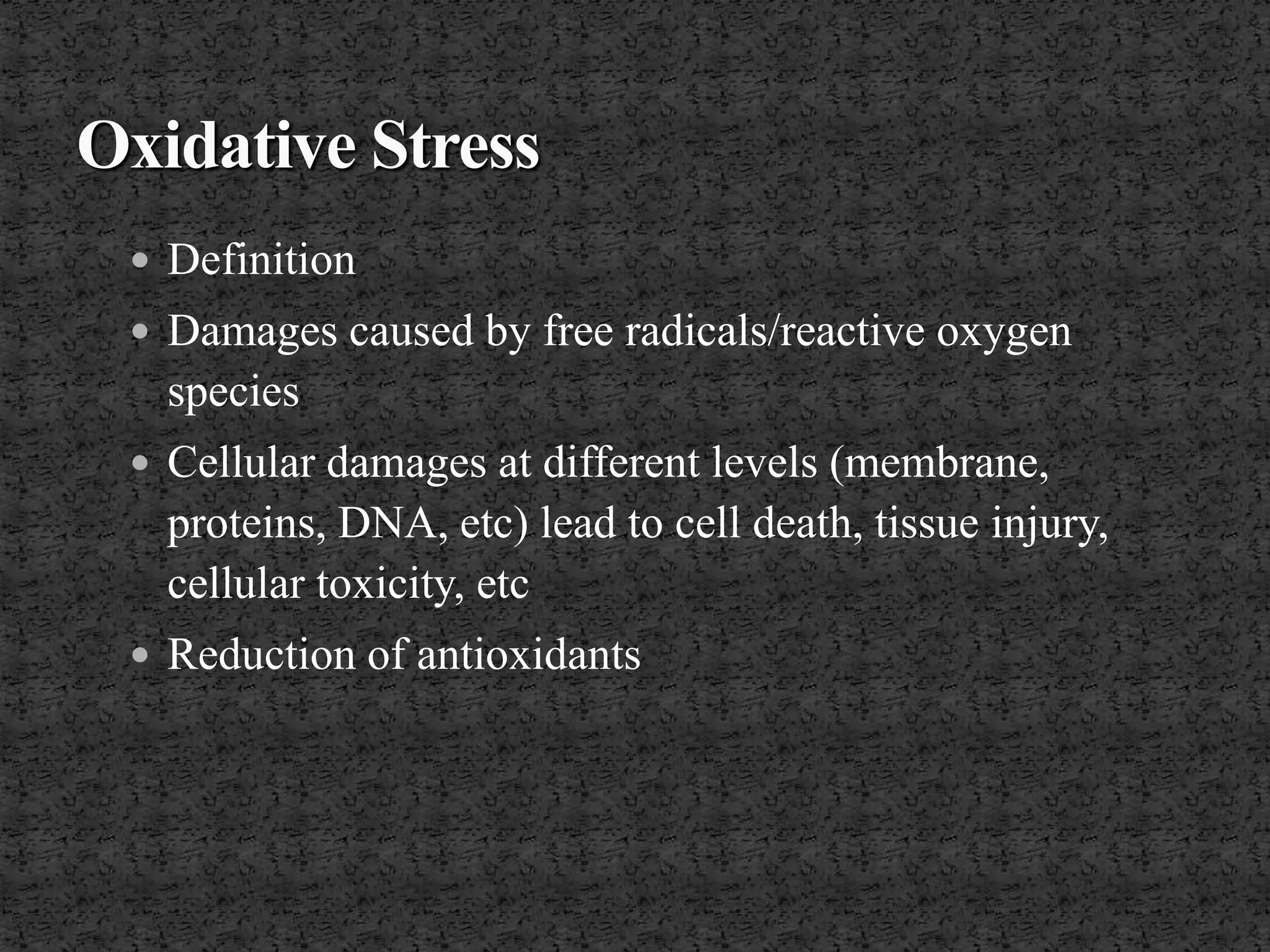 Free radicals and antioxidants | PPTX