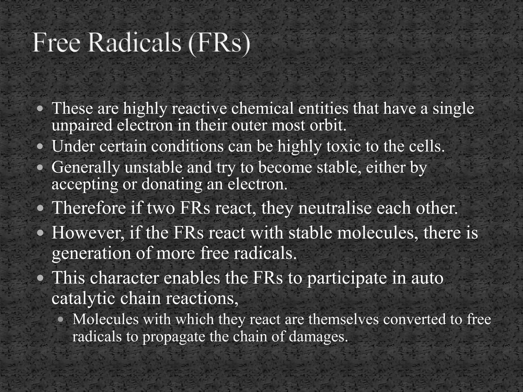 Free radicals and antioxidants | PPTX