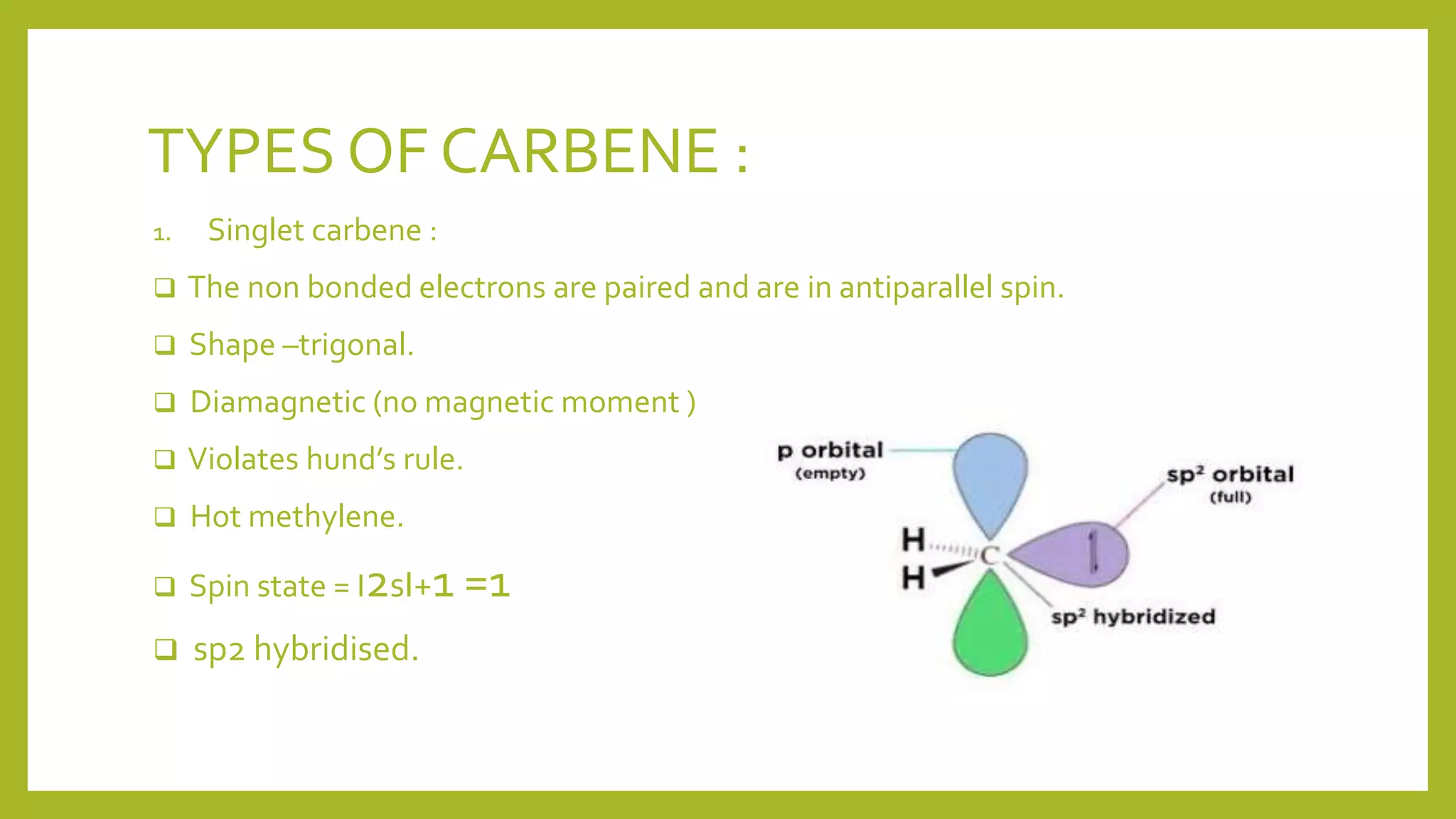 FREE RADICALS , CARBENES AND NITRENES.pptx