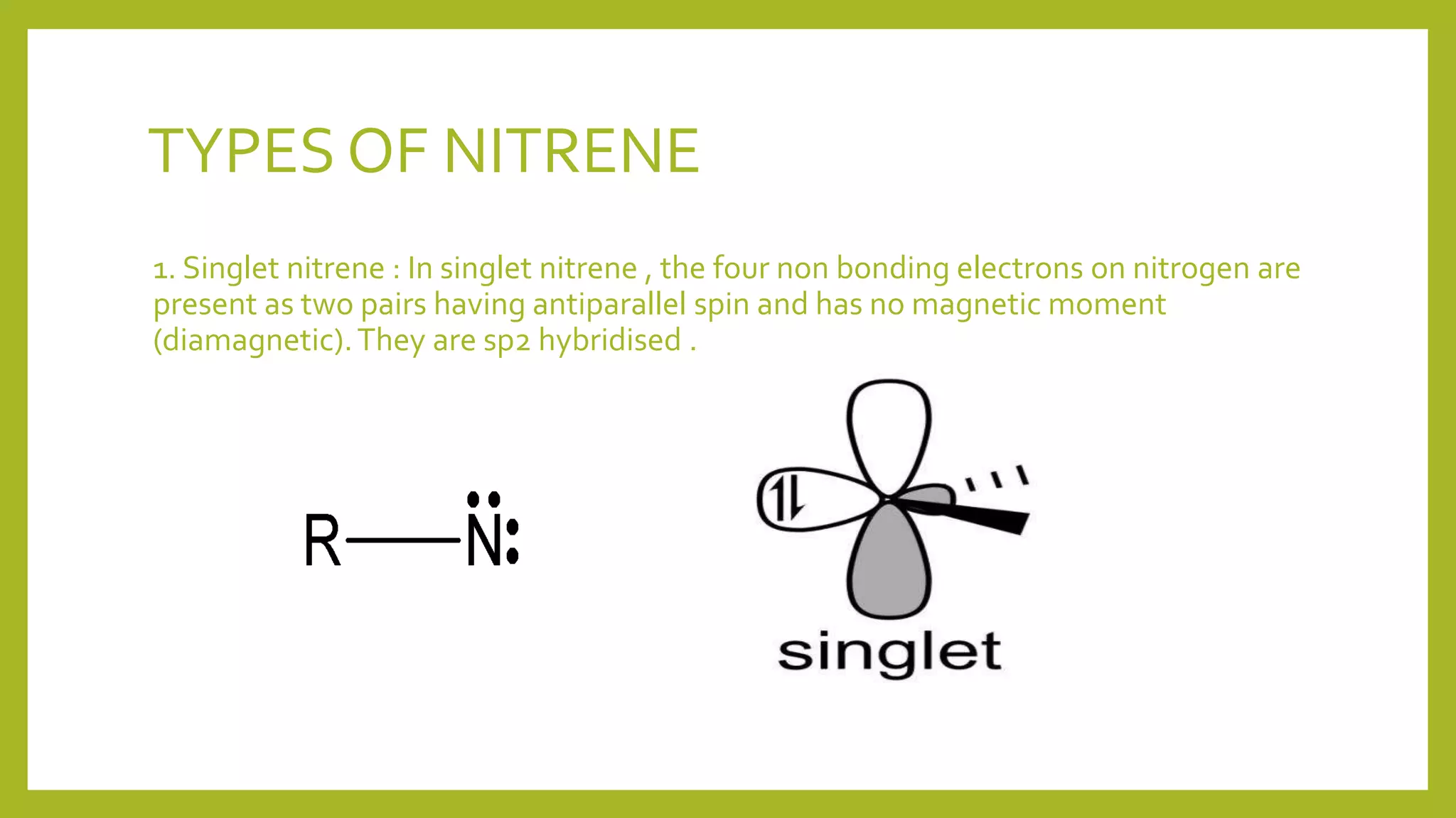 FREE RADICALS , CARBENES AND NITRENES.pptx