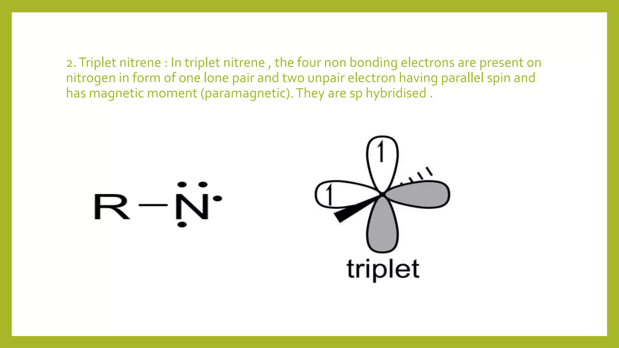 FREE RADICALS , CARBENES AND NITRENES.pptx