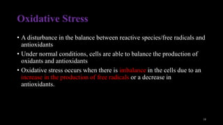 Free Radicals, Oxidative Stress and Natural Antioxidants by Maliha ...