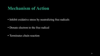 Free Radicals, Oxidative Stress and Natural Antioxidants by Maliha ...