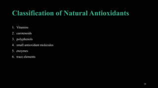 Free Radicals, Oxidative Stress and Natural Antioxidants by Maliha ...