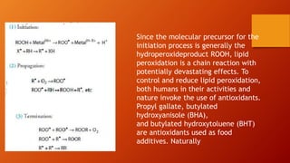 free radicals presentatoin in biochemistry | PPTX