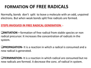 Free radicals and antioxidants | PPT