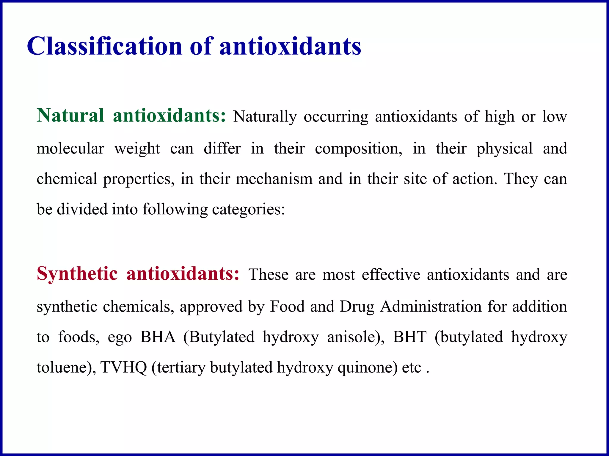 Free Radical and Antioxidant | PDF