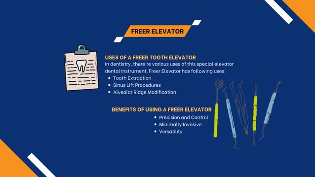 Freer Elevator in Dentistry: Uses, Benefits, and Variations Explained | PPT