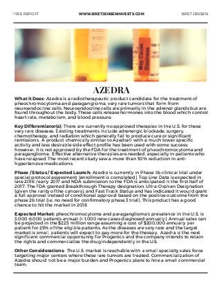 FREE REPORT: PROGENICS PHARMACEUTICALS, INC | PDF | Endocrine and ...