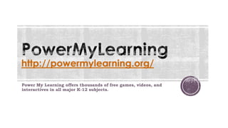 Free resources for blended and flipped learning | PPTX