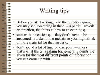 Free Response Guideline | PPT