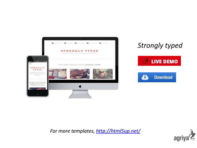 Free Responsive Design Templates | PPT