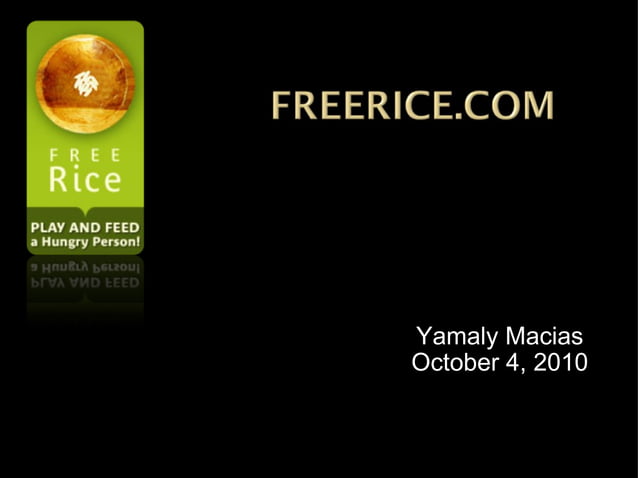 Free rice powerpoint | PPT