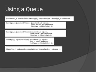 Free rtos workshop 2 @nuu | PDF