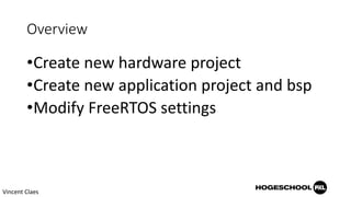 Running FreeRTOS on Digilent Zybo board | PDF